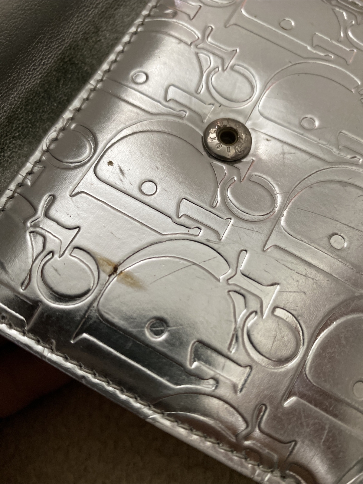 Christian Dior Silver Wallet | eBay
