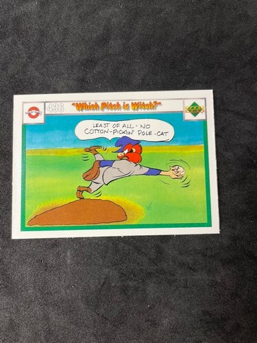 1990 Upper Deck Baseball Comic Ball "Which Pitch Is Witch" #436/445 ...