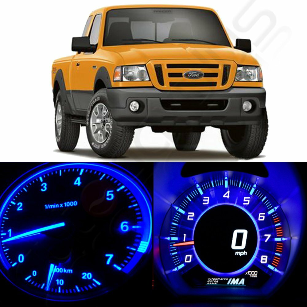 Blue LED Kit Instrument Gauge Cluster Dash Light Bulbs for 2004-2011 ...