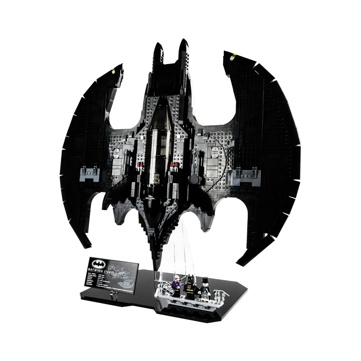 I Made A Micro-scale Version Of The 1989 Batwing Using Only, 41% OFF