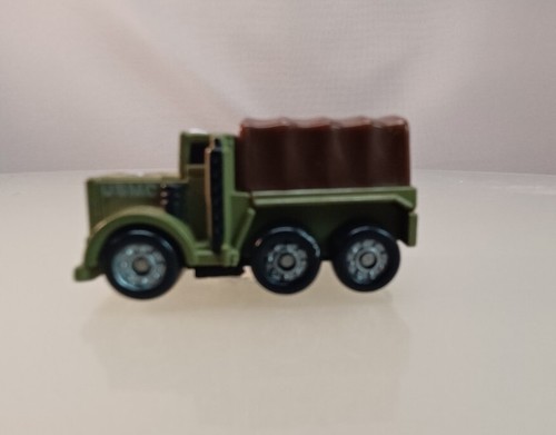 Micro Machines USMC WWII lot of 5 Vehicles (Cargo Truck, Ambulance ...