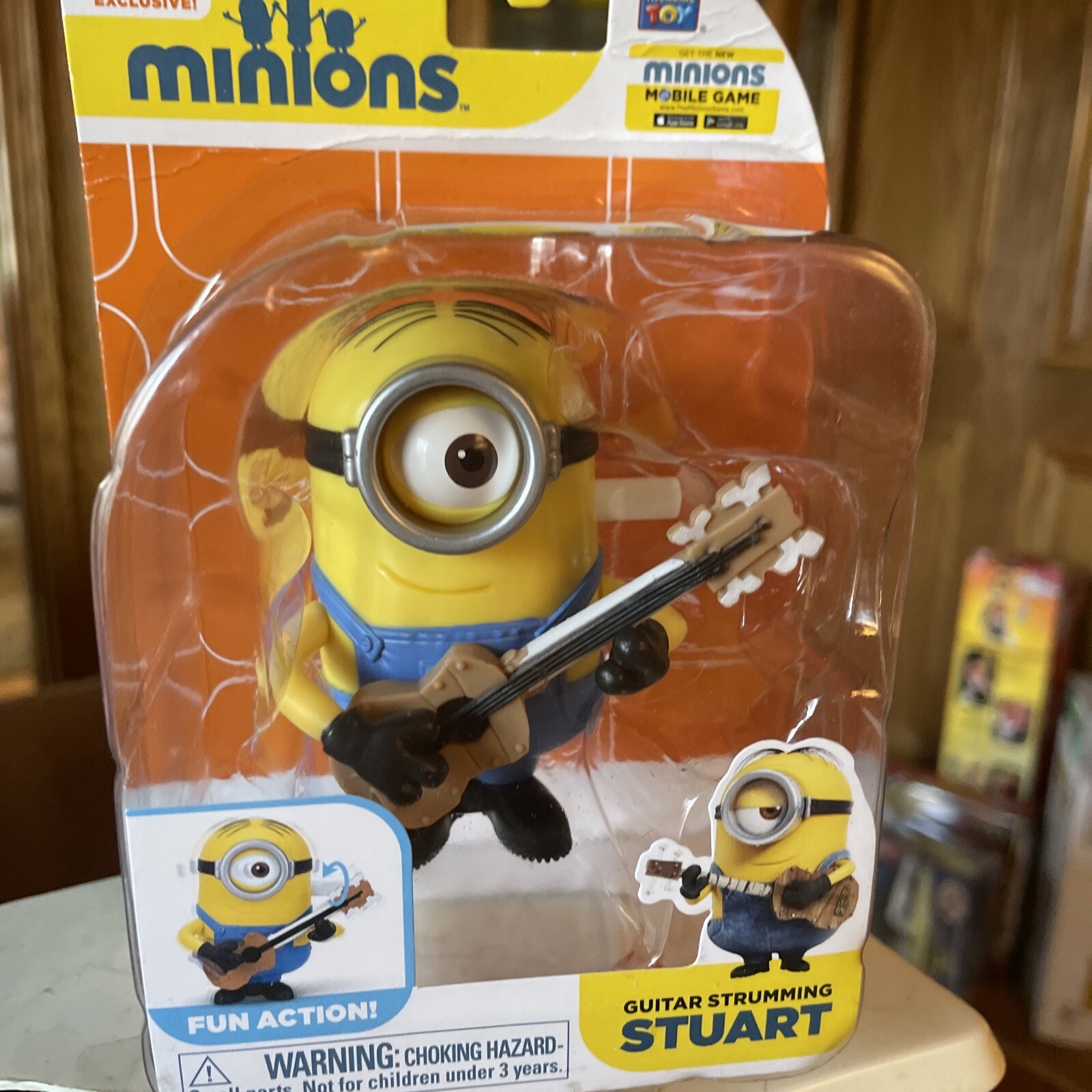 Despicable Me MINIONS Guitar Strumming STUART Package Wear | eBay