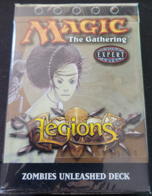 WOTC MTG Theme Decks Onslaught Block Legions - Zombies Unleashed SEALED ...