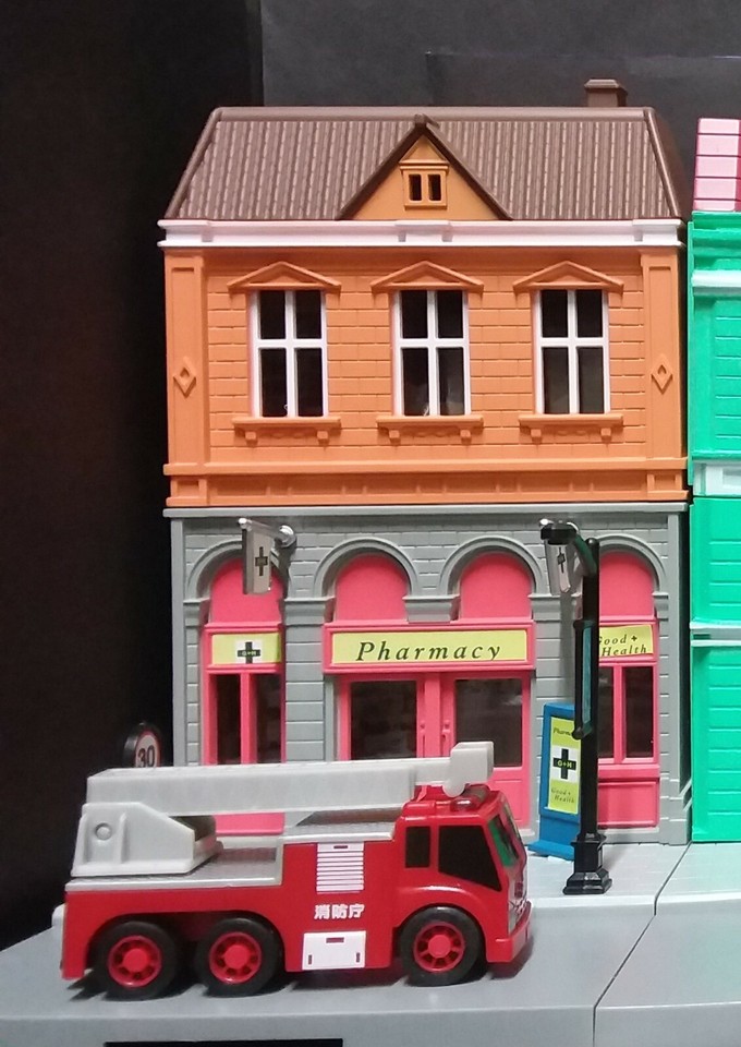 FIRE ENGINE 1/64 Pull Back Action CAR225 Free Registered Mail | eBay