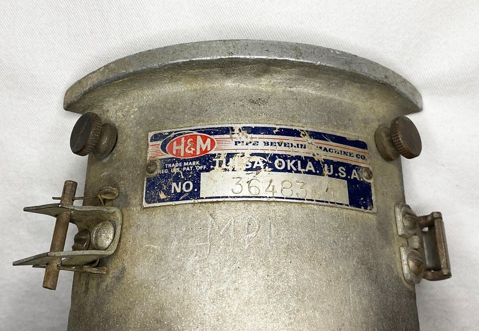 H&M Pipe Saddle-Type Pipe Beveling and Cutting Machine | eBay