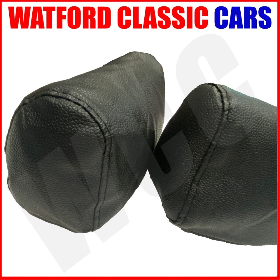 Triumph Spitfire Seats Covers Reclining , Headrest & Carpet set Blk/Red ...
