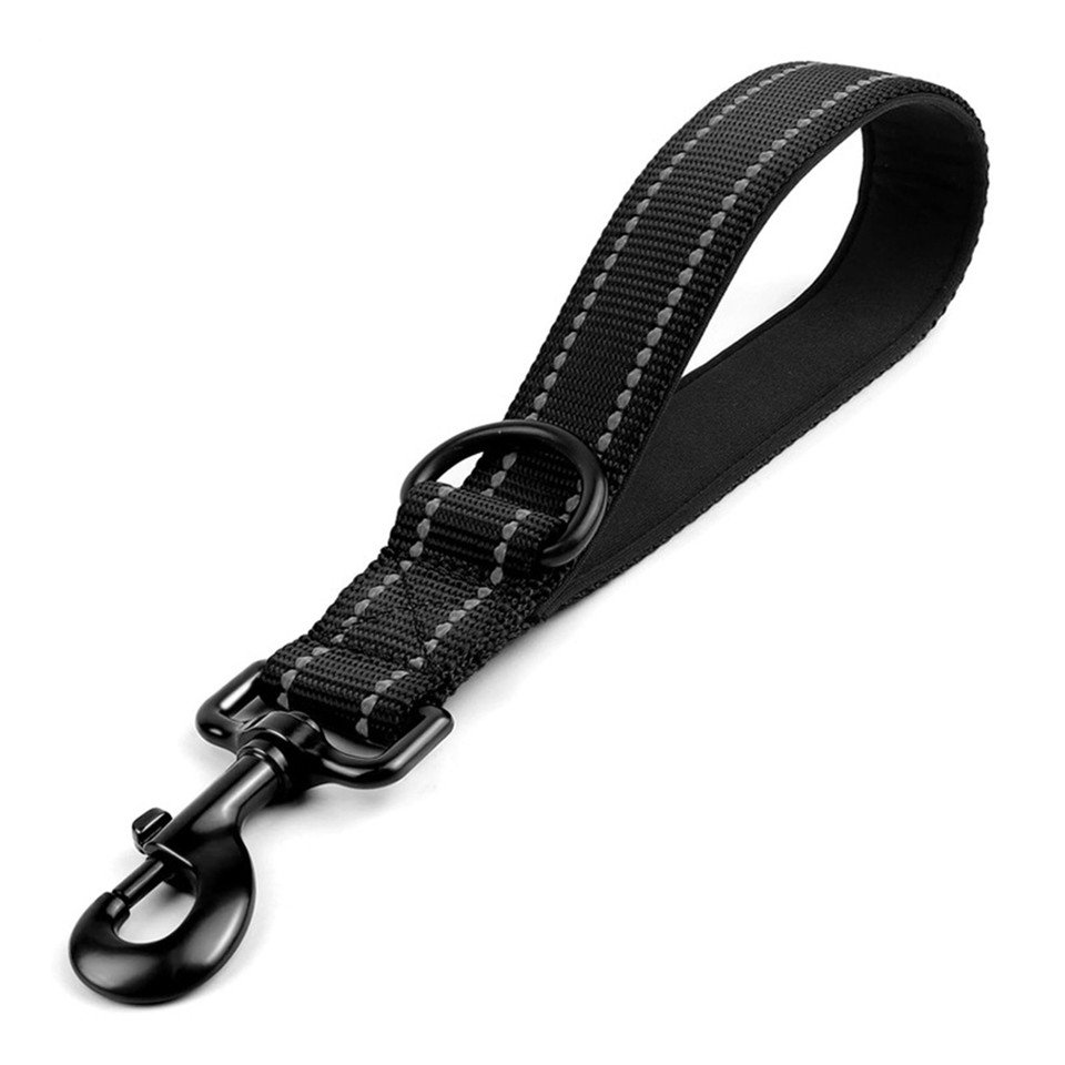 Rotating Clip Dog Leash Traffic Handle Reflective Heavy Duty Short for ...