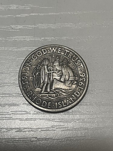 1936 Providence Rhode Island Tercentenary Commemorative Silver Half ...
