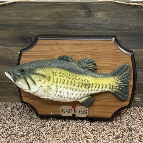 Big Mouth Billy Bass Fish Vintage 1999 “Take Me To The River” Don’t ...