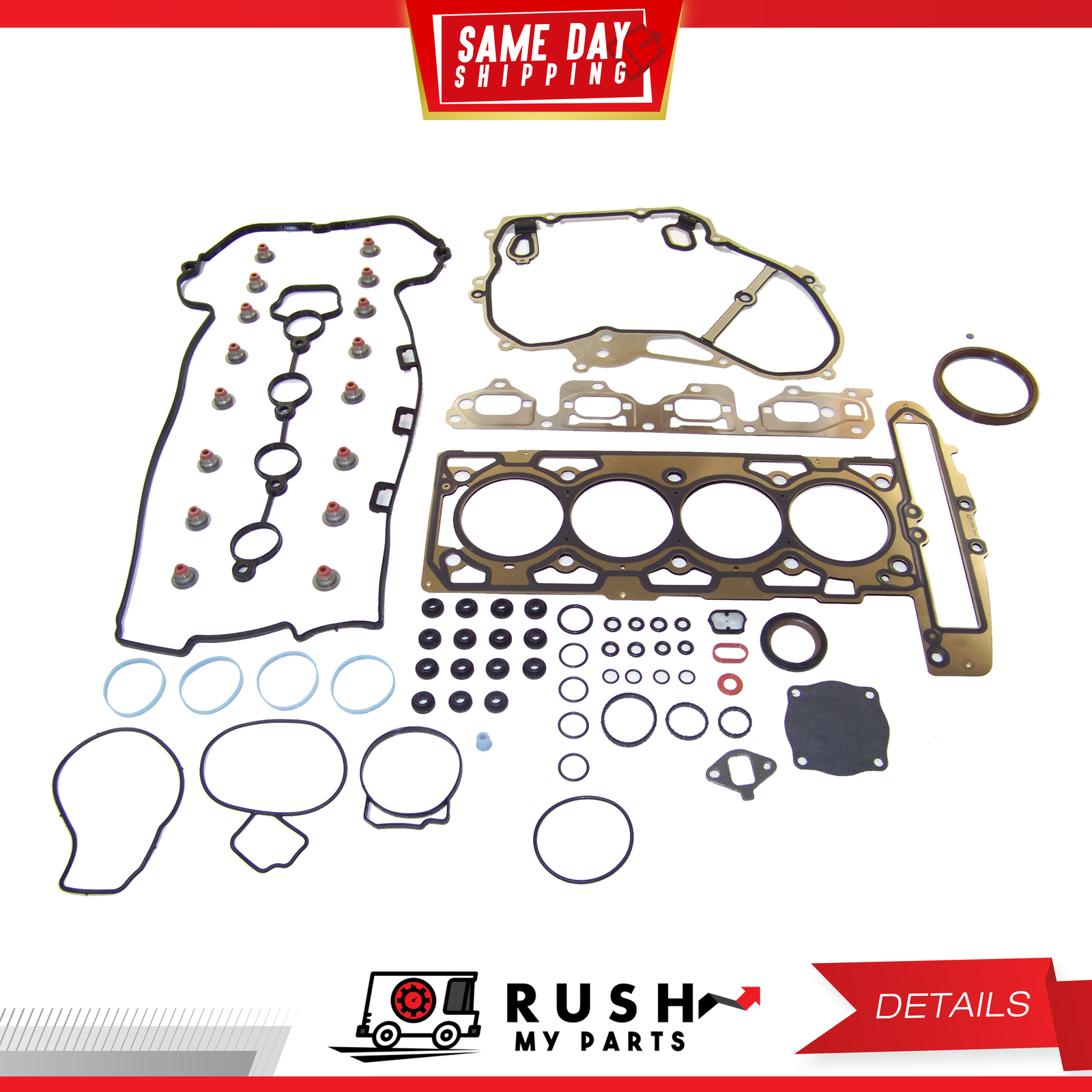 06-10 Engine Rebuild Kit For Chevrolet Pontiac Aura 2.4L L4 DOHC 16v ...