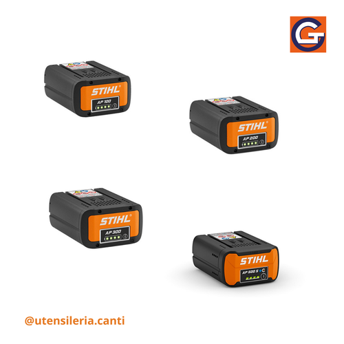 BATTERIA STIHL PER UTENSILI CON SISTEMA AP: - AP 500 S - AP 300 S - AP ...