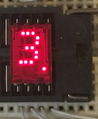 HP 5082-7300 Epoxy Numeric RH Decimal 4x7 Dot Matrix LED Displays ...