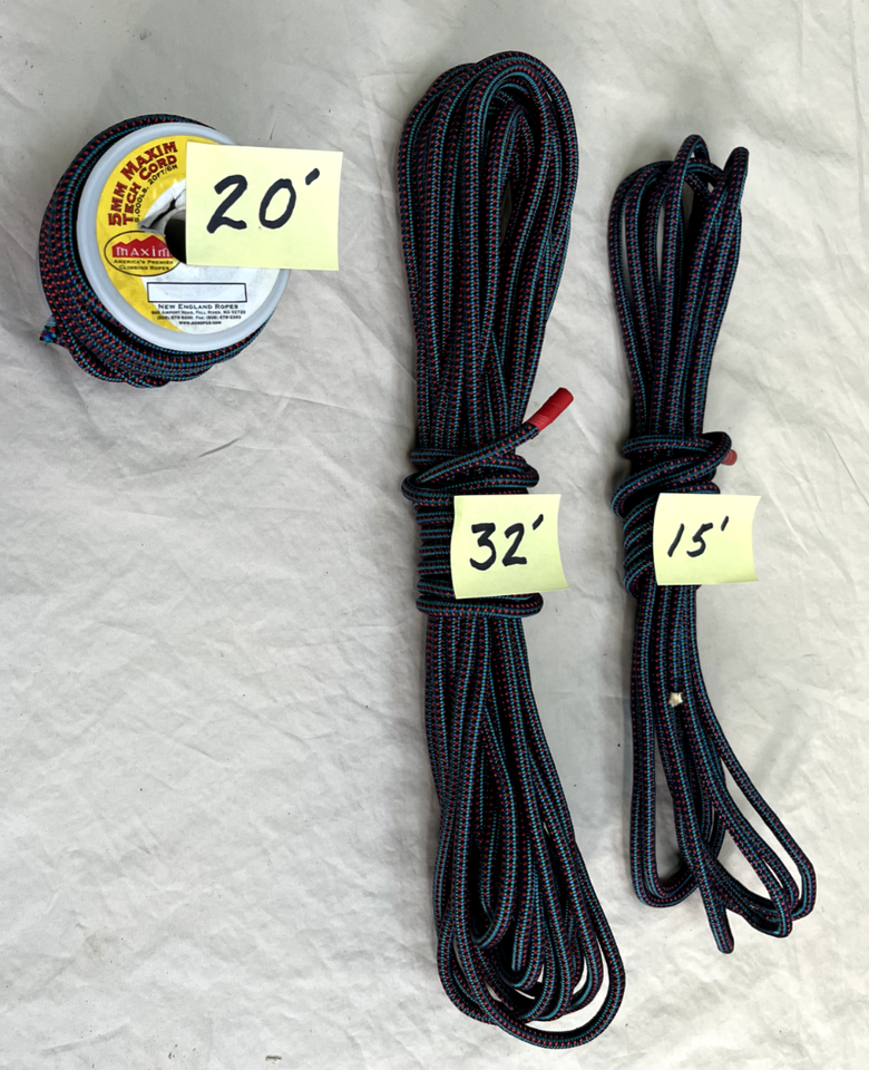 Tech Cord from Maxim New England Ropes / Teufelberger - 15 ft hank ...