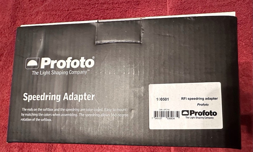 Profoto RFi Speed Ring Adapter (Profoto #100501) for Profoto Flash ...