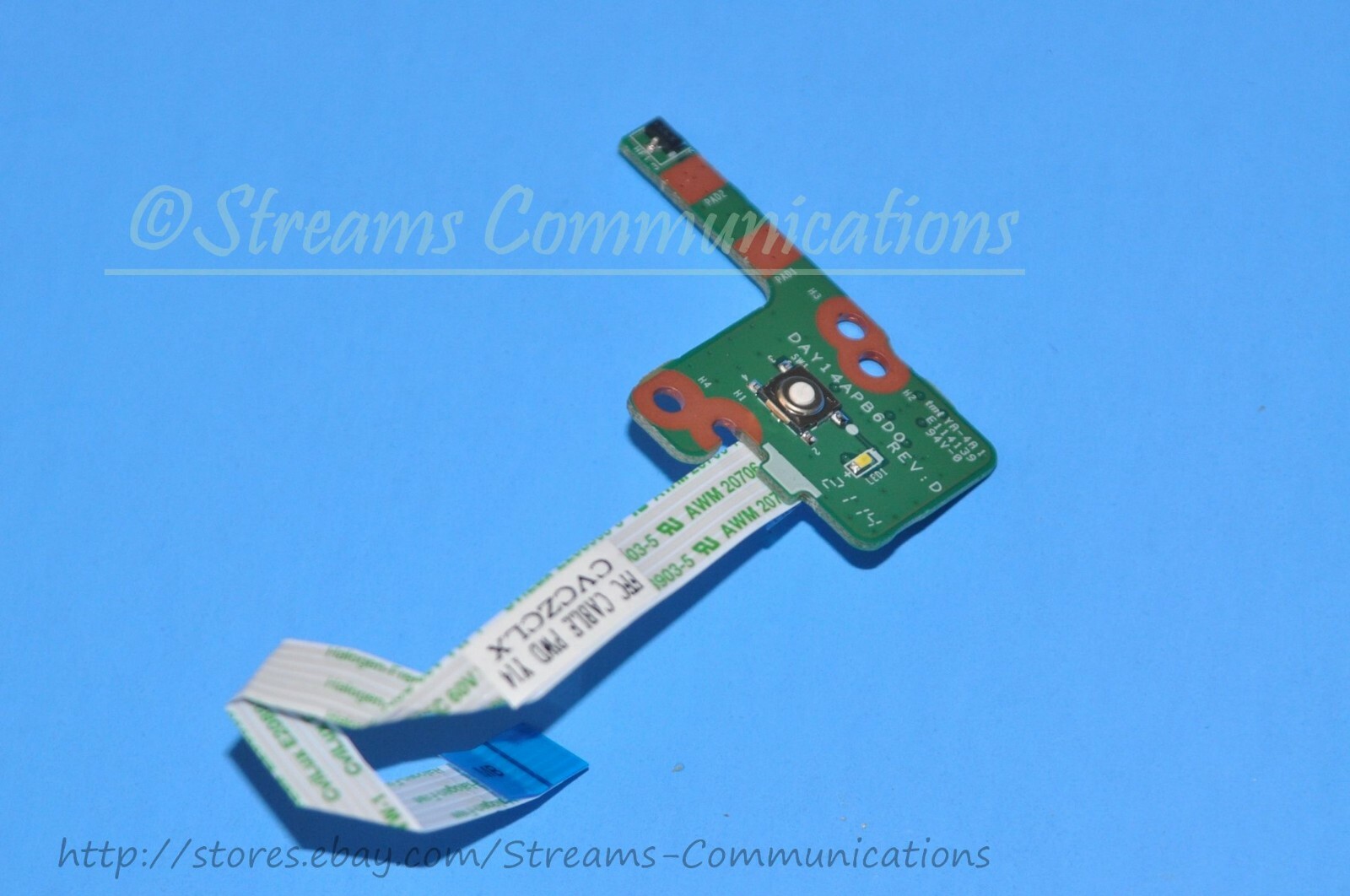 HP Pavilion 15-P390NR Laptop Power Button BRD w/ Ribbon Cable | eBay