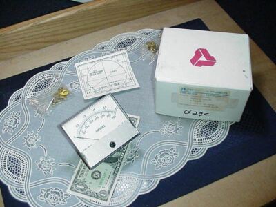 Weschler Instruments TR/320G/0-5VDC Amp Gage S 0-2.5/0-.700 Amps Panel ...