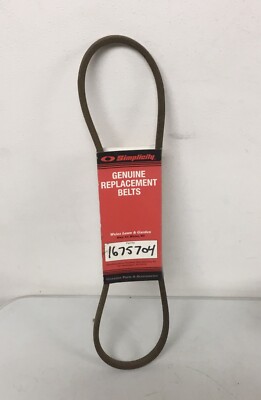 New OEM Genuine SIMPLICITY #1675704 Belt | eBay