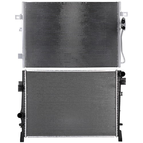 Radiator & AC Condenser Cooling Kit For 2011 2012 2013 2014-2019 Dodge ...