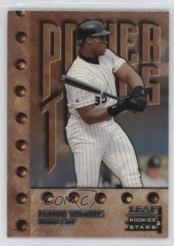 1998 Leaf Rookies & Stars Power Tools Frank Thomas #135 HOF | eBay