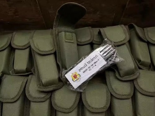 Romanian Army Multifunctional Folding Tableware, Portable Outdoor ...