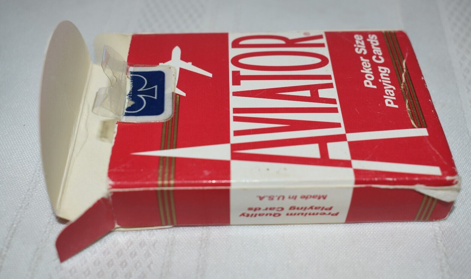 Aviator Poker Size Playing Cards 914 Red Back U.S. Playing Card Co ...
