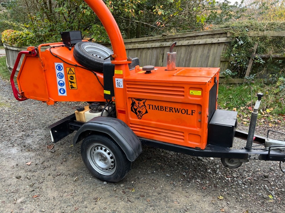 Timberwolf 150 DHB woodchipper shredder chipper 230 190 tree surgeon ...
