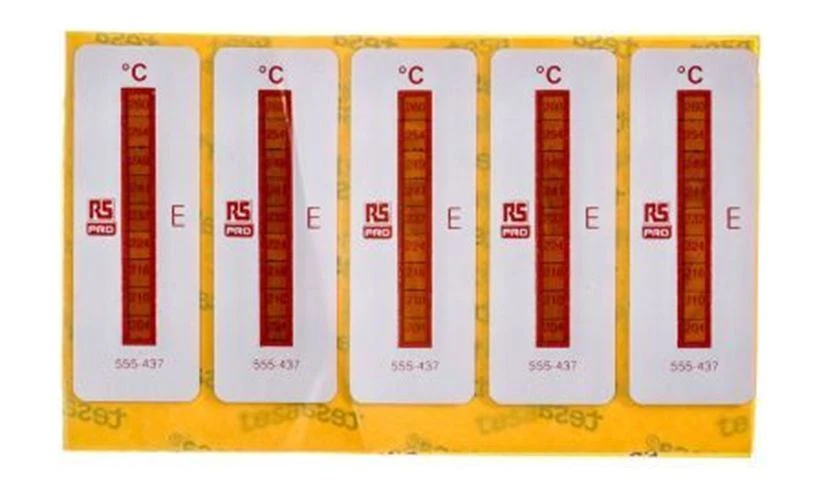 Reversible Temperature Labels