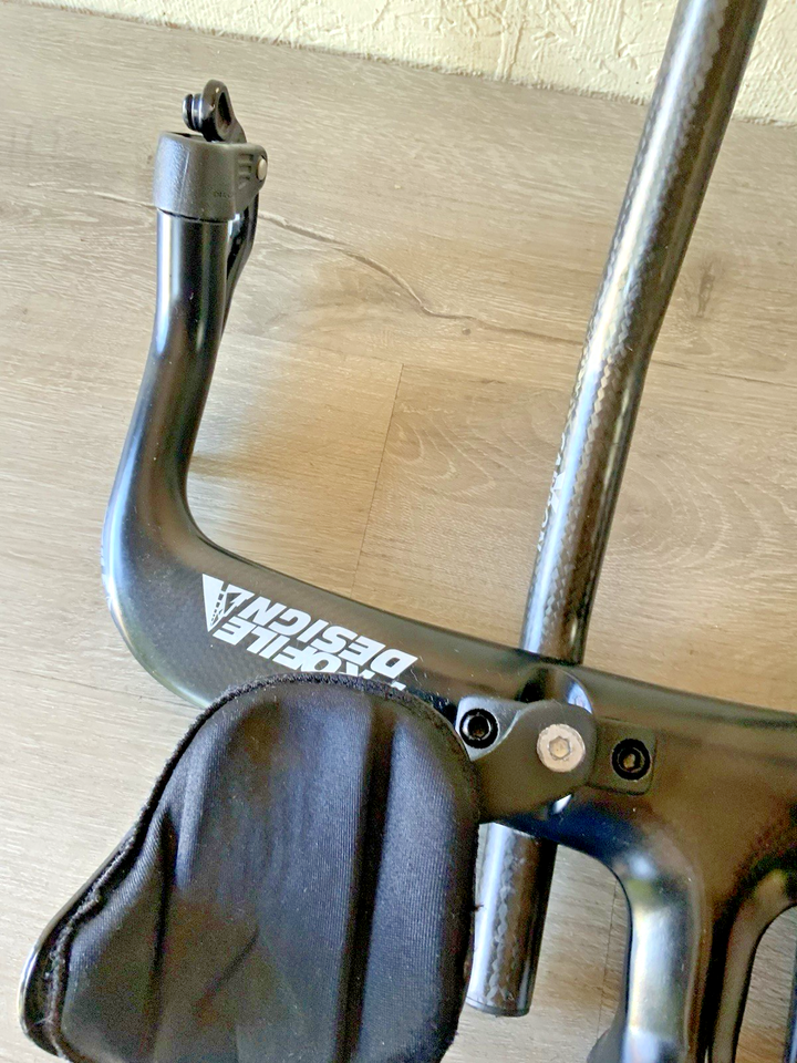 PROFILE DESIGN TRIATHLON AEROBAR CARBON X EXTENSIONS DIA-COMPE LEVERS ...