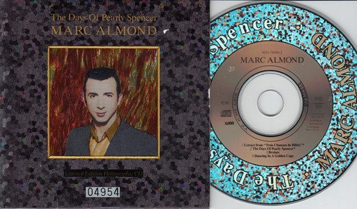 Marc Almond CD-SINGLE THE DAYS OF PEARLY SPENCER © LIMITED HOLOGRAPHIC ...