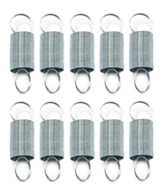 Steel 50mm Spring loop to loop - 15mm Diameter - Eisco Labs (Pack of 10 ...