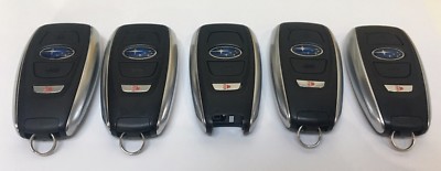LOT of 5 OEM SUBARU SMART KEY keyless entry remote transmitter fobs ...