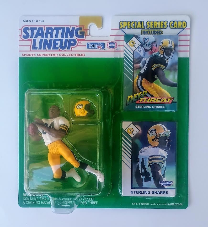 SEALED GREEN BAY PACKERS 1988 - 2000 Starting Lineup NFL Football ...