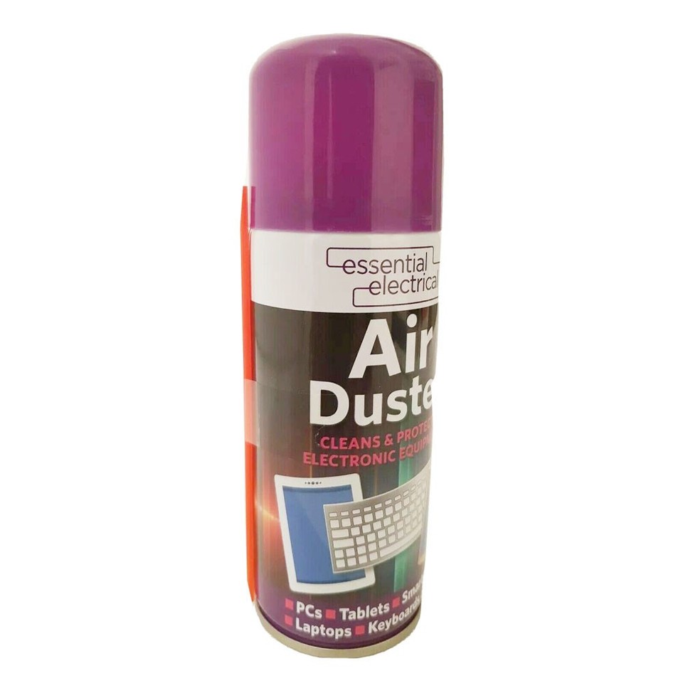 Compressed Air Duster Spray for PC Laptop Keyboard. Air Cleaner Dust ...