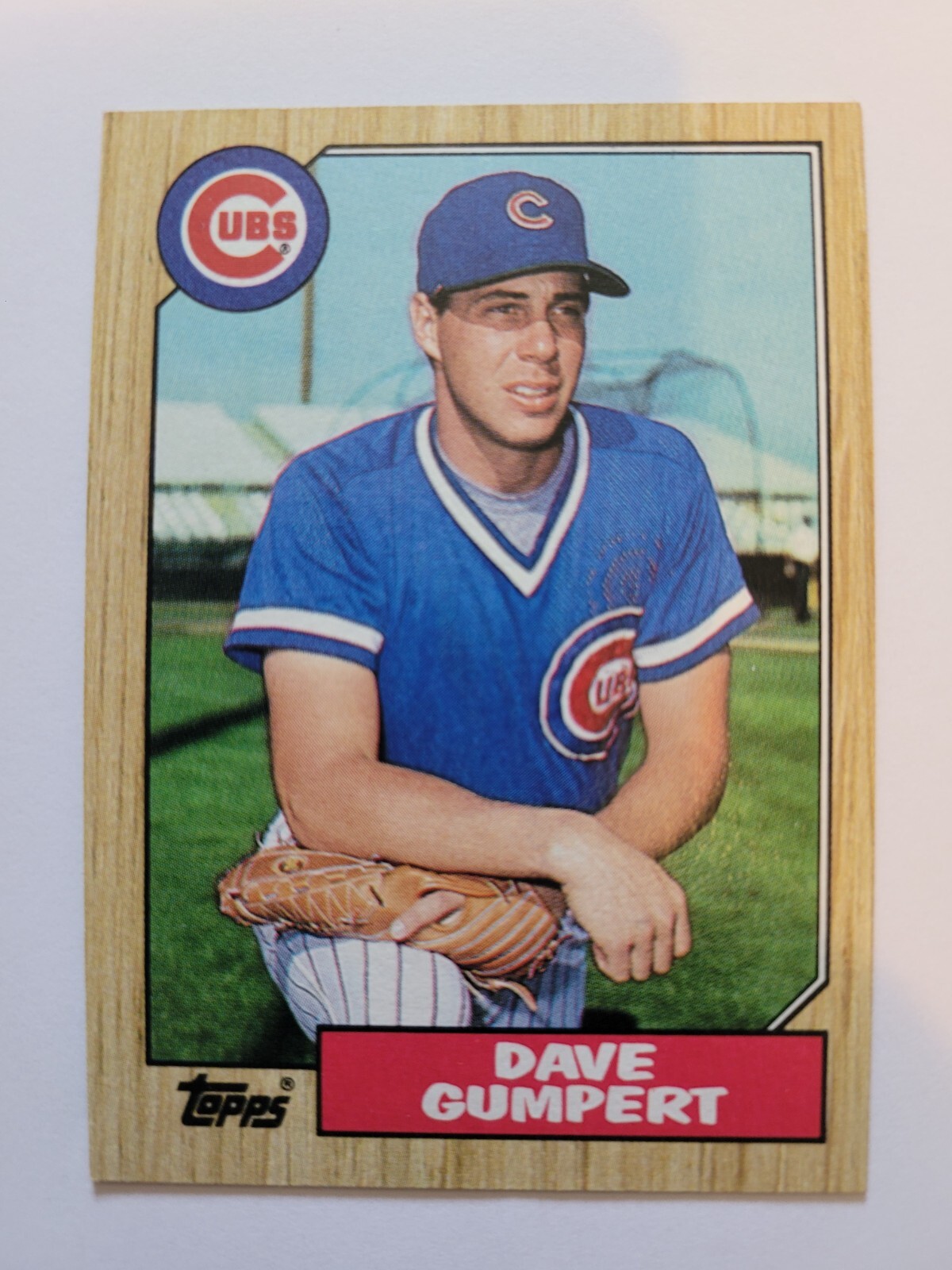 1987 TOPPS DAVE GUMPERT #487 NM | eBay