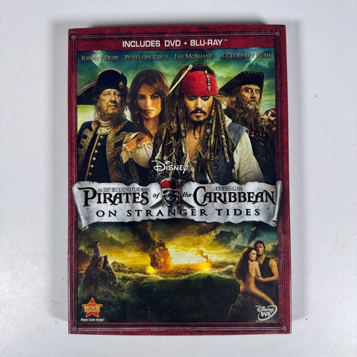 Pirates of the Caribbean On Stranger Tides DVD + Blu-Ray 786936818192| eBay