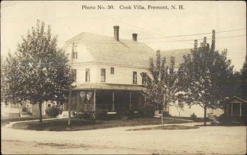 Fremont NH Cook Villa c1915 Real Photo Postcard | eBay