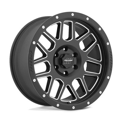 Pro Comp Wheels PA40 VERTIGO 18x9 6x5.5 0mm Satin Black/Milled 5140 ...