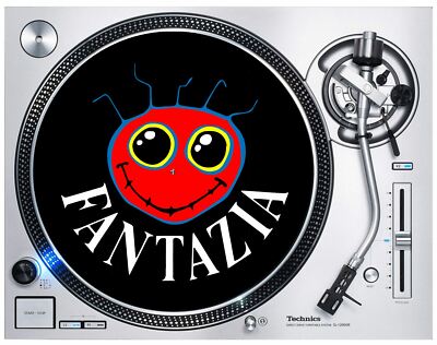Fantazia Logo DJ Slipmat - Rave Old Skool Hardcore Techno Technics | eBay