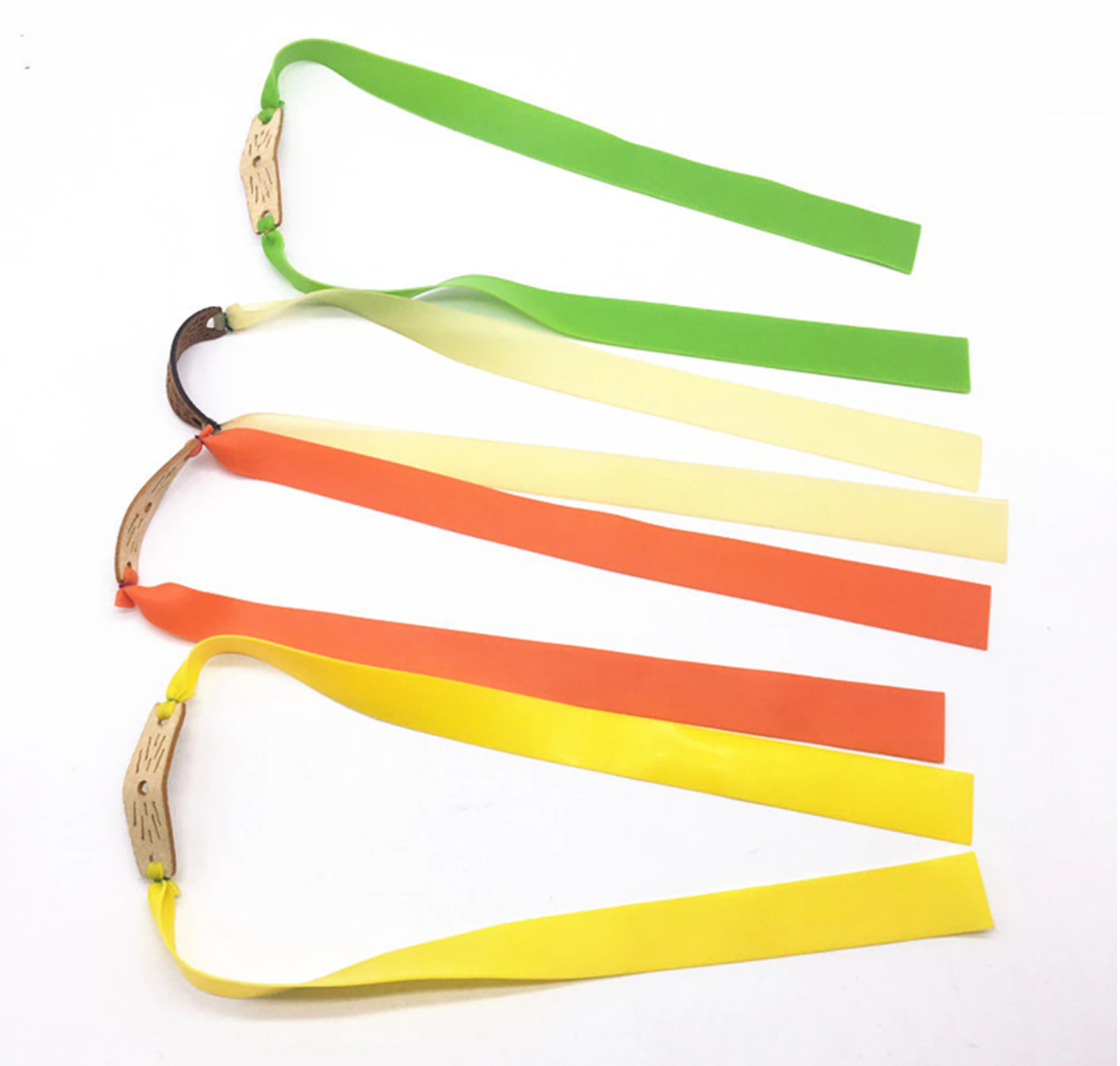 10 Flat Rubber Bands Slingshot Hunting Catapult Replacement Elastic ...