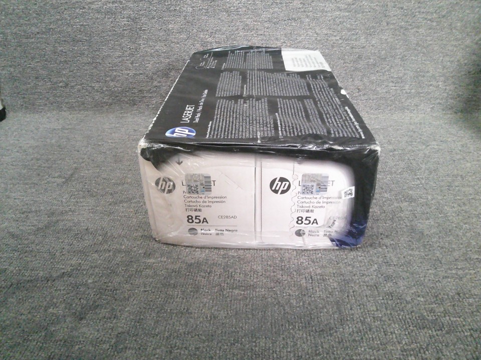 CE285AD CE285A 85A New Genuine HP (2 pack) Black Print Cartridges | eBay