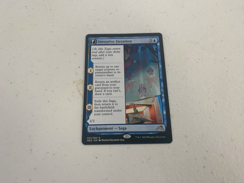 INVENTIVE ITERATION 057/302 KAMIGAWA NEON DYNASTY MTG MAGIC NM | eBay