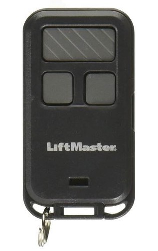 LiftMaster 890max Mini Garage Door Opener Remote, Black with Gray ...