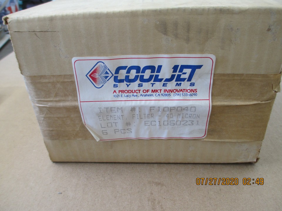 COOLJET ELEMENT FILTER P/N CJF10P040 | eBay