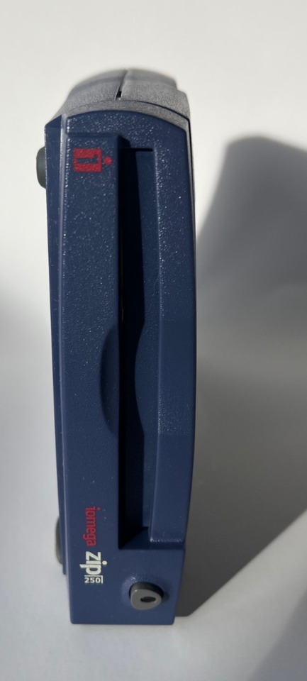 iomega zip 250 PC Parallel Port Drive Power Cord/CD/Data Cable/Manual ...