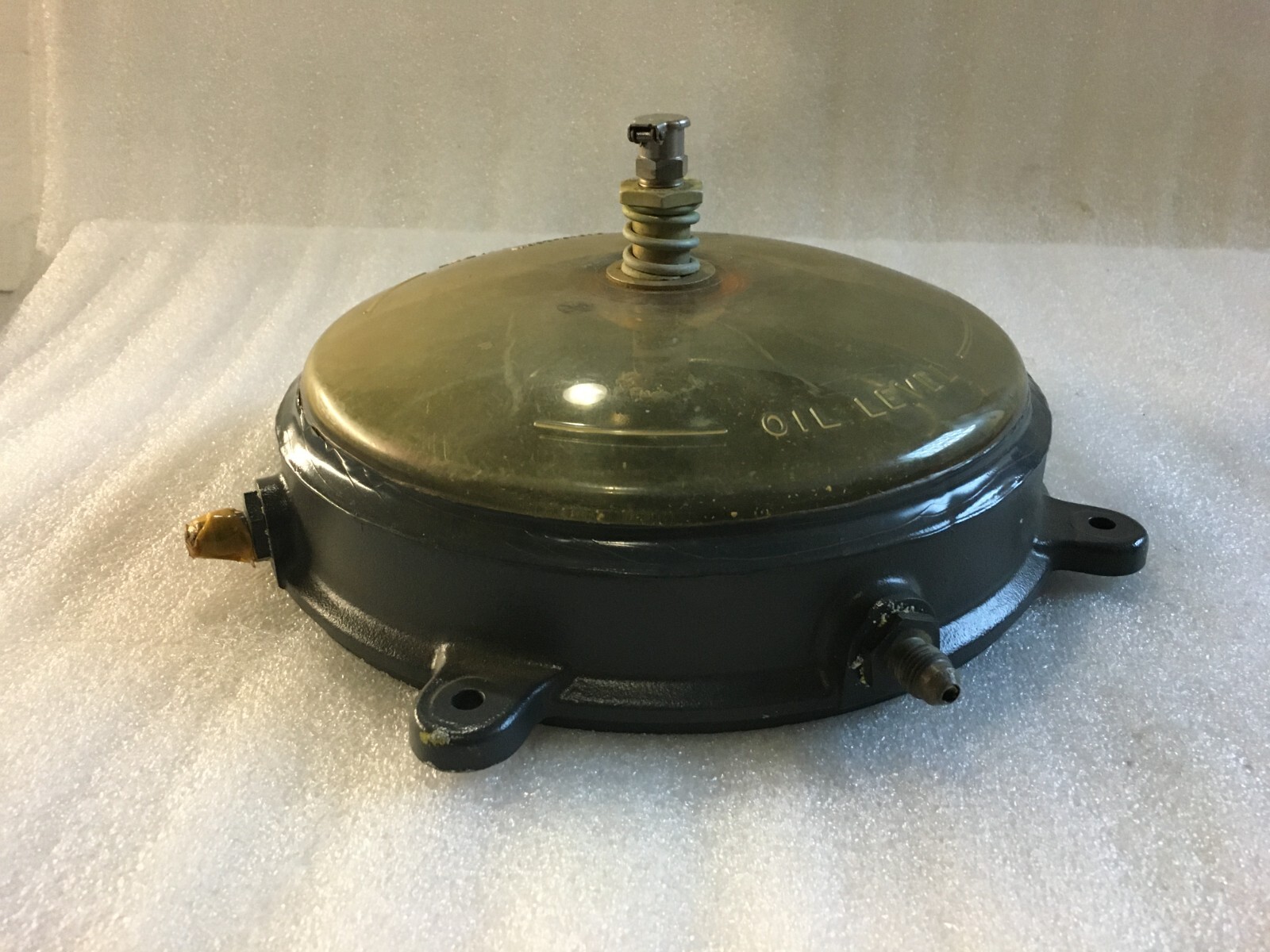 Aircraft Engine or Machine Oiler Tank Aluminum With Clear Plastic Top ...