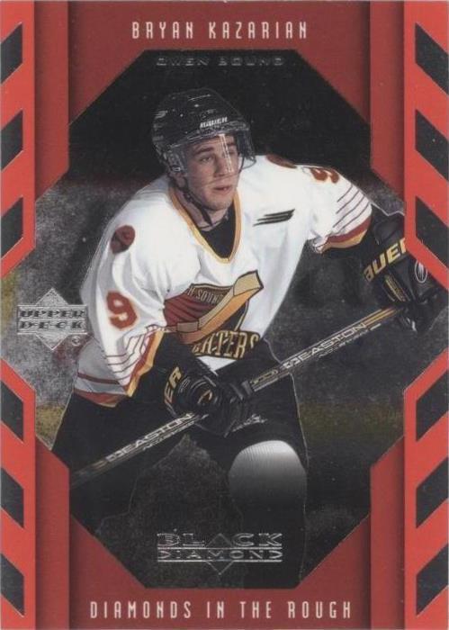 1999-00 Upper Deck Black Diamond - Bryan Kazarian #113 for sale | eBay