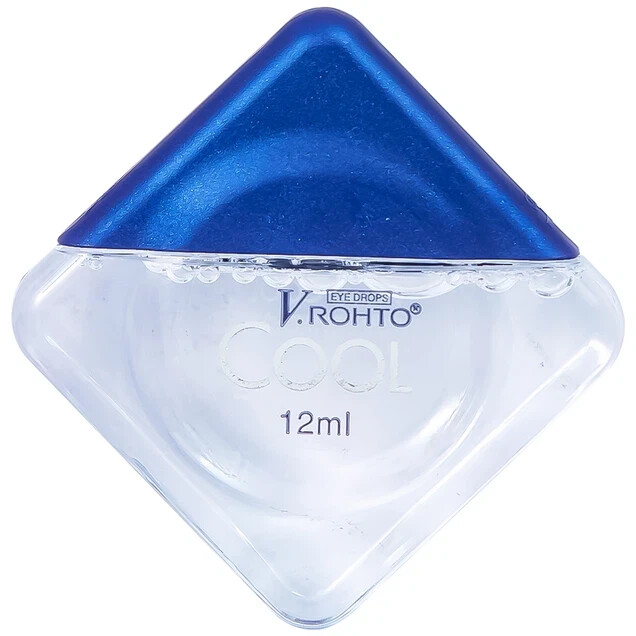 03x V.Rohto Cool Anti Red Eyes Itch Relief Dryness Relief Rohto Cool ...