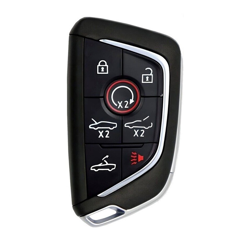 7Btn Smart Remote Key Fob for Chevrolet Corvette C8 2020-2023 13538852 ...