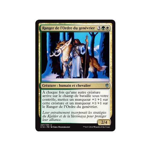 Mtg Magic: Playset (4x) Ranger of the Juniper Order Commander 2016 Vf ...
