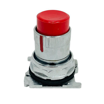 Cutler-Hammer 10250T2621 Roto-Push Operator Push Button Red Long 30.5MM ...